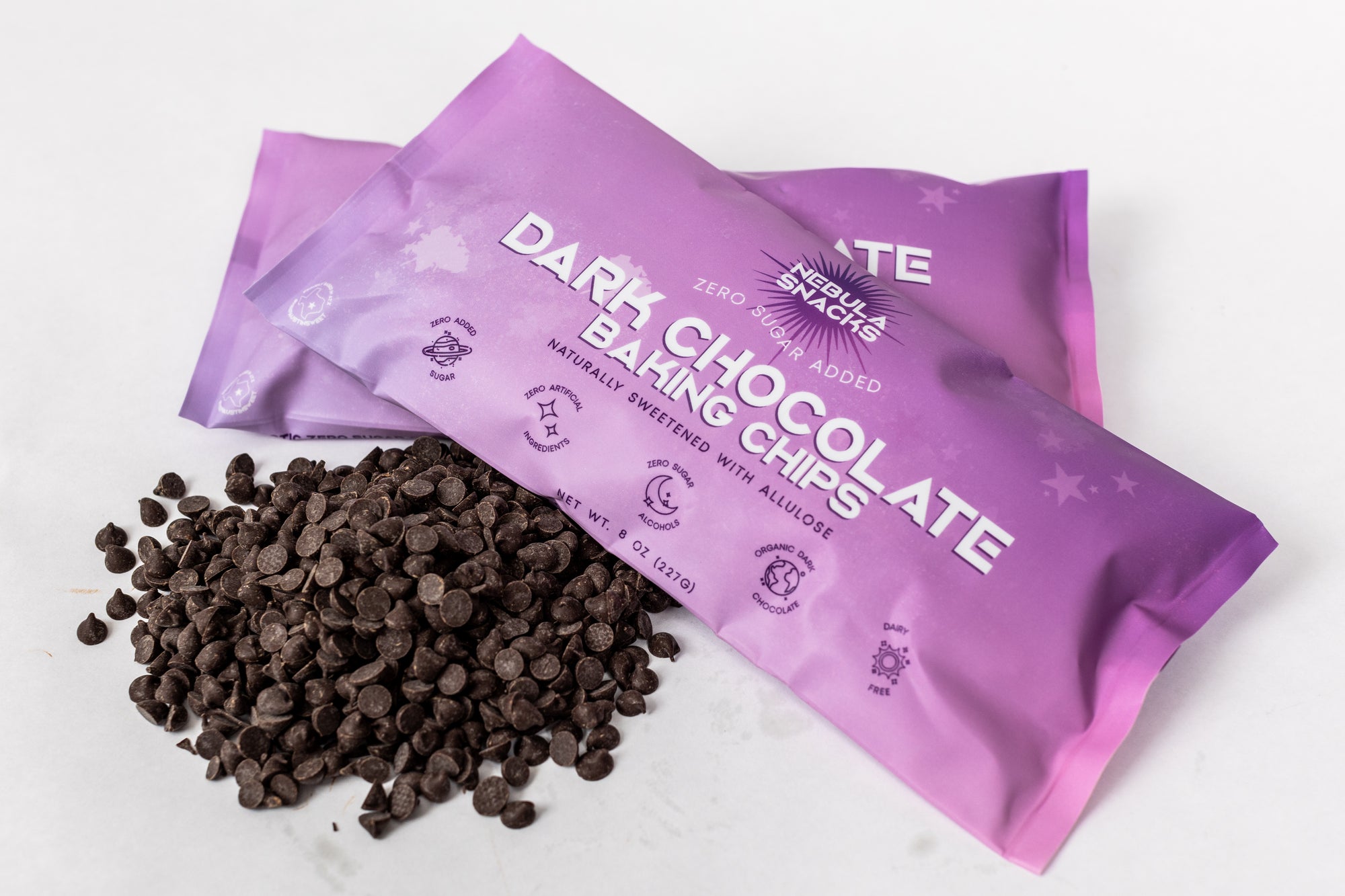 Zero Sugar Dark Chocolate Baking Chips - Keto and Diabetic Friendly ...