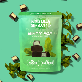 Nebula Snacks | Filled Dark Chocolate Bites; Bean-to-Bar, Zero Sugar